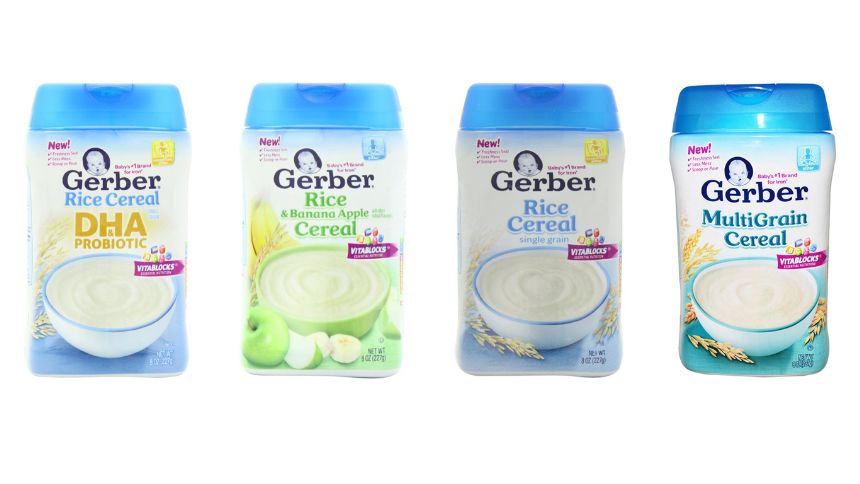 Thương hiệu bột Gerber đồng hành cùng sự phát triển của trẻ nhỏ