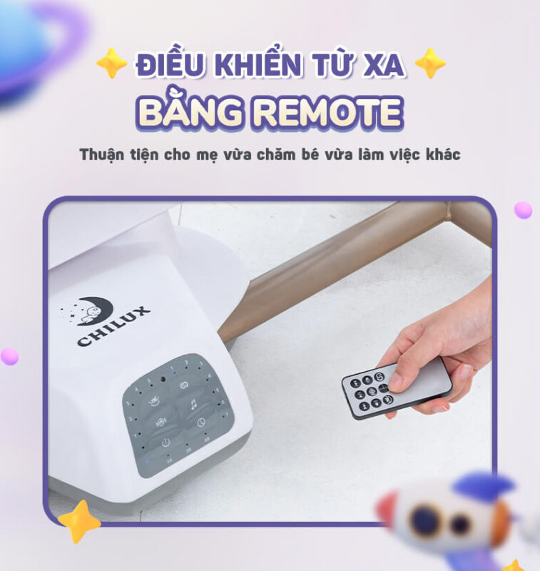 Nôi điện đa năng cho bé Chilux S11