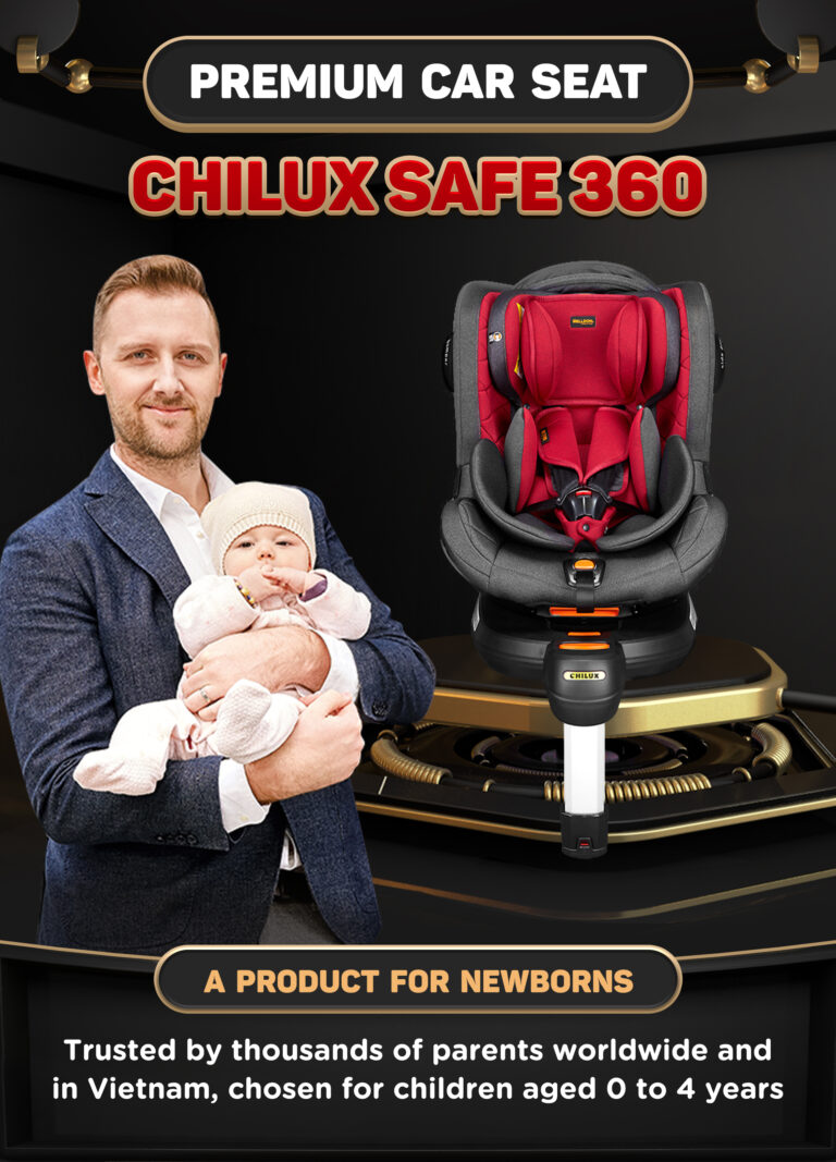 CHILUX SAFE 360 CAR SEAT FOR KIDS (For newborns to 4 years old)